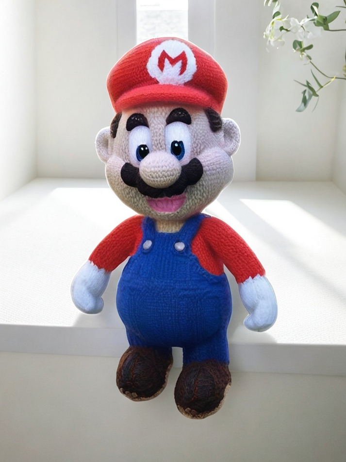 Mario Knitting Pattern – My Lovely Knitting Patterns