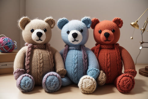 Teddy Knitting Pattern – My Lovely Knitting Patterns