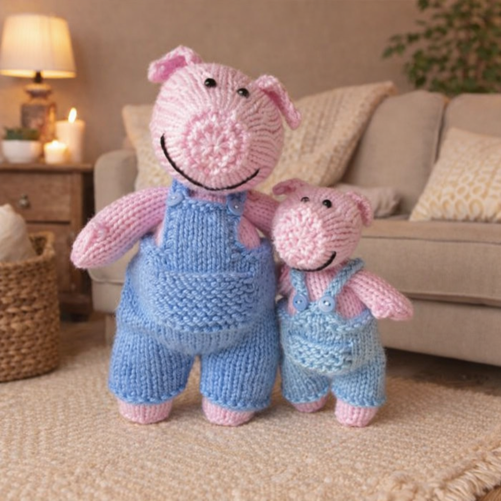 Peppa Pig Knitting Pattern – My Lovely Knitting Patterns